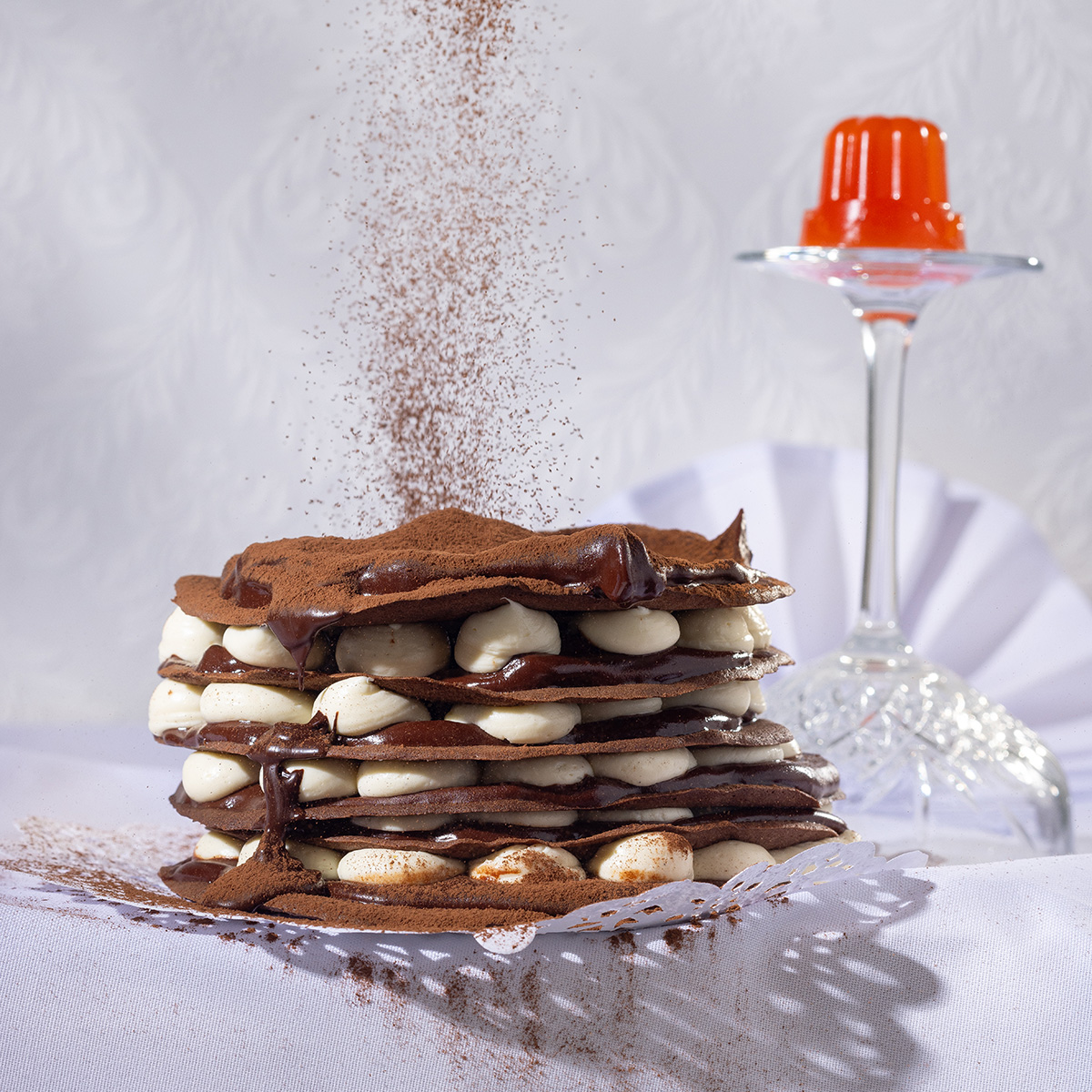 Chocolate tuile cake | Woolworths TASTE