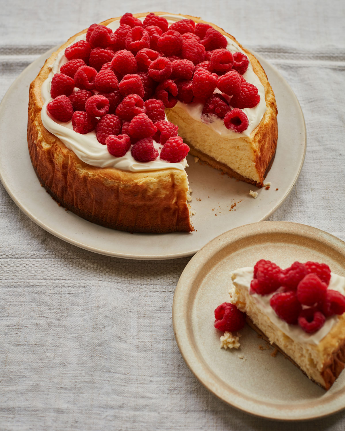 Lemon ricotta cheesecake | Woolworths TASTE