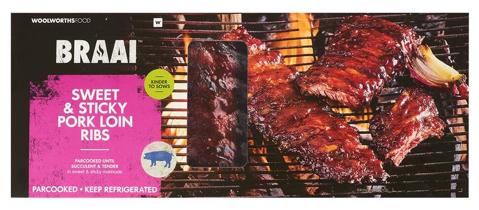 Sticky braaied pork ribs | Woolworths TASTE