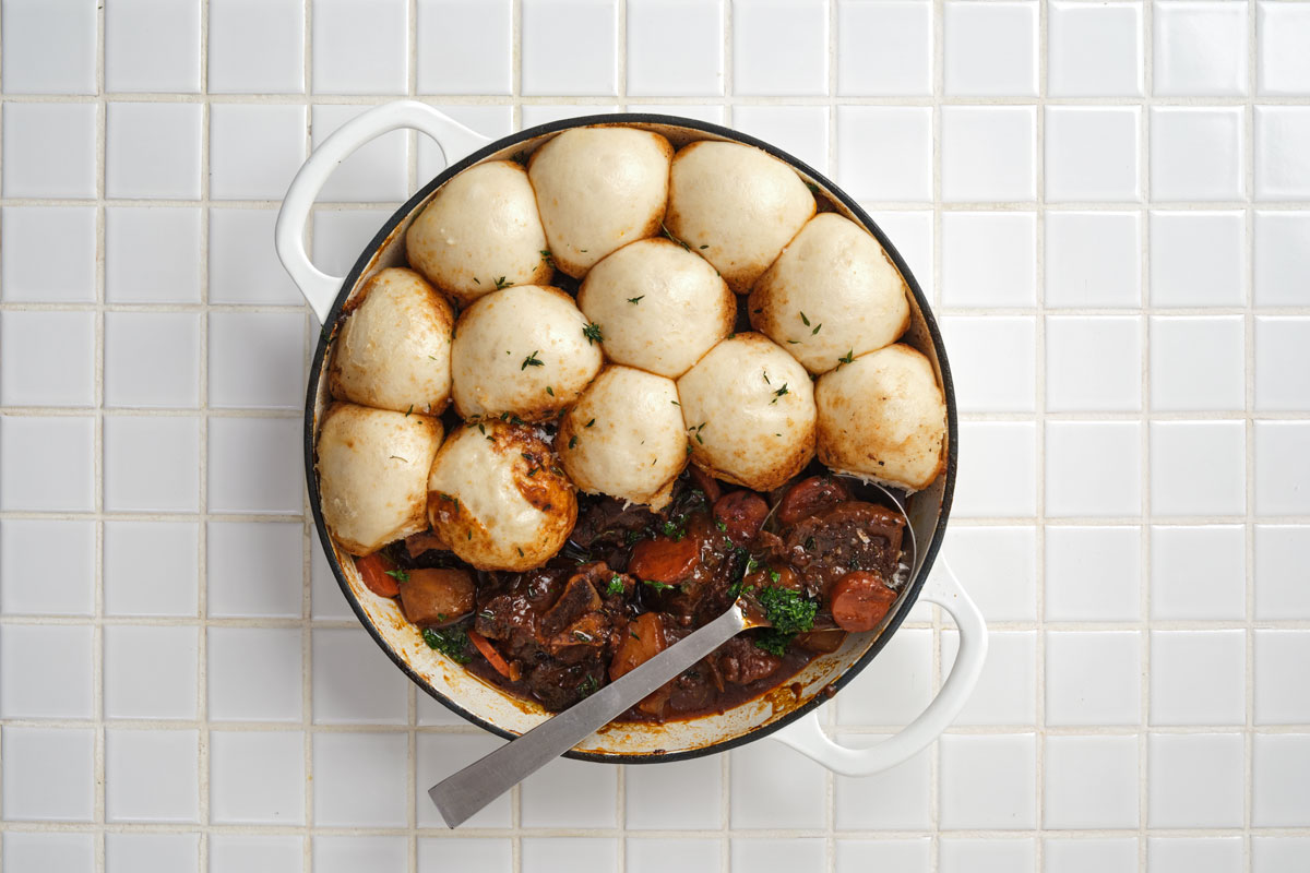 Beef stew with dombolo recipe | Woolworths TASTE