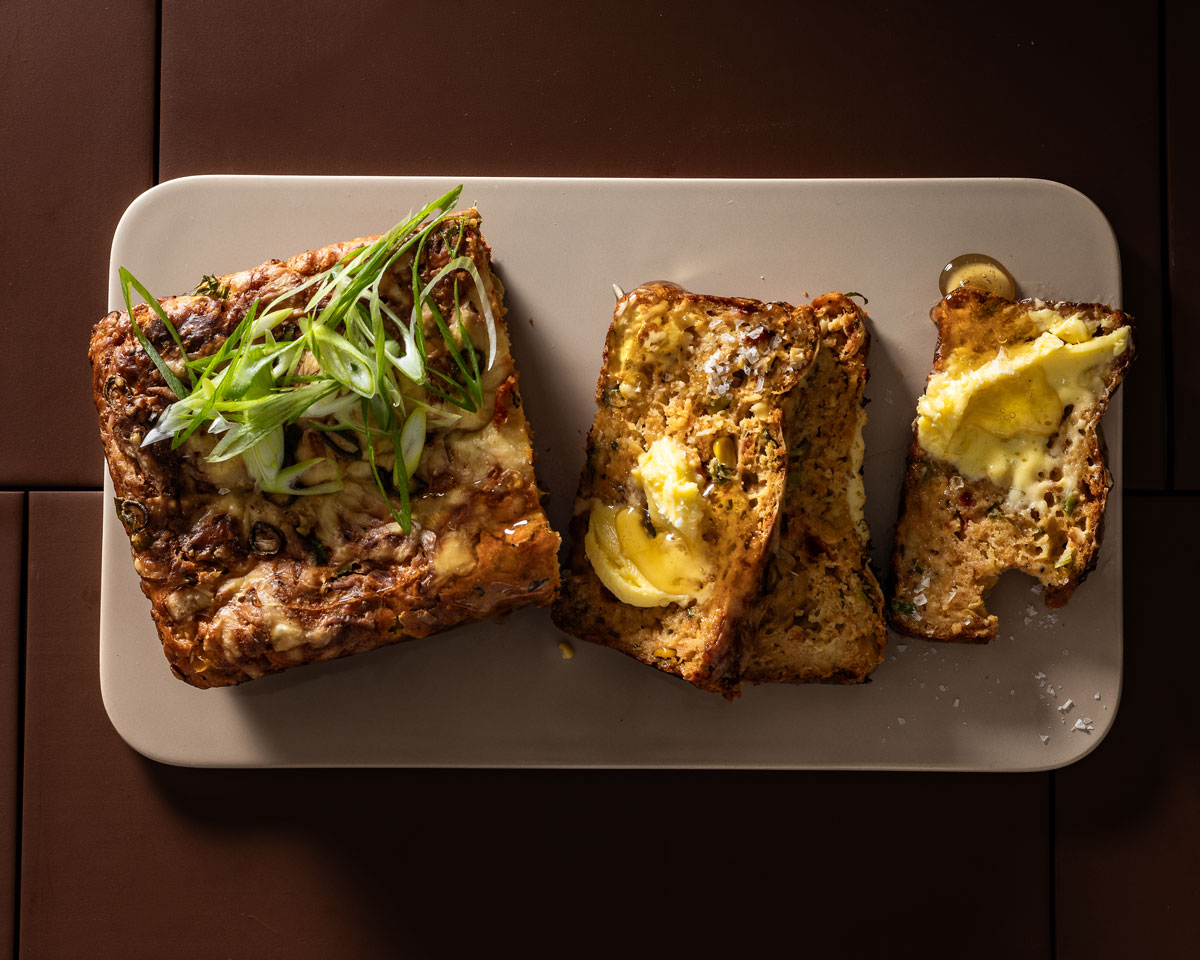 Cheesy sweetcorn bread recipe | Woolworths TASTE